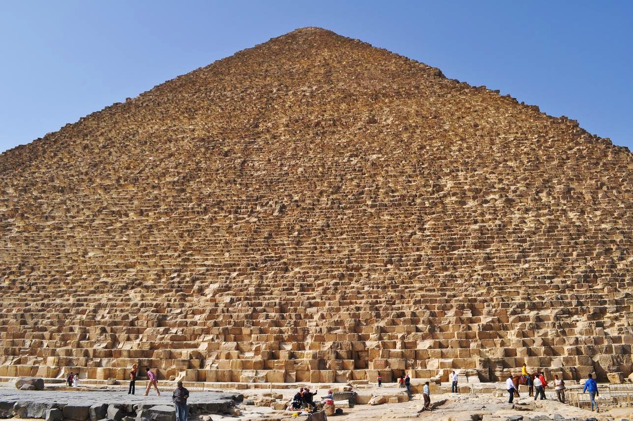Pyramids of Giza (outside Cairo)