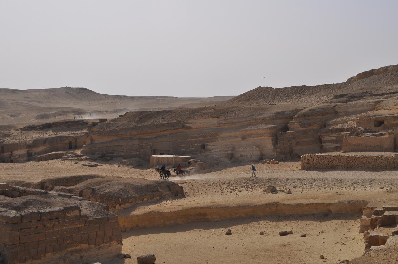 Pyramids of Giza (outside Cairo)