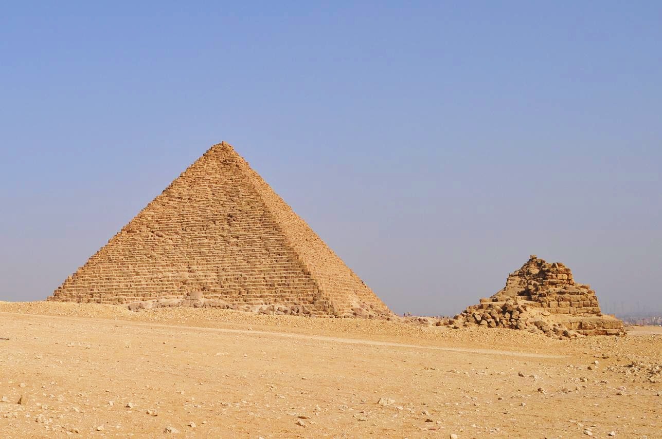 Pyramids of Giza (outside Cairo)