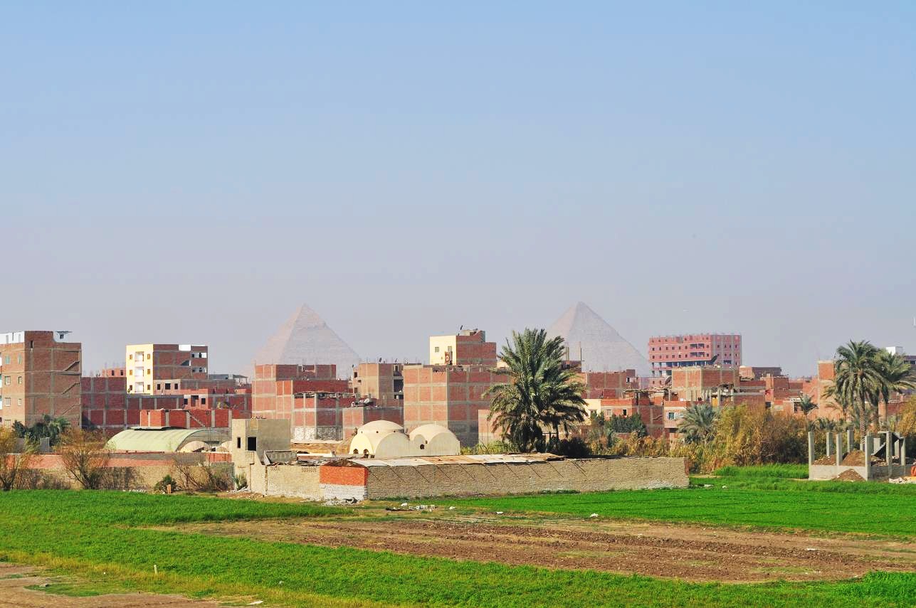 Pyramids of Giza (outside Cairo)